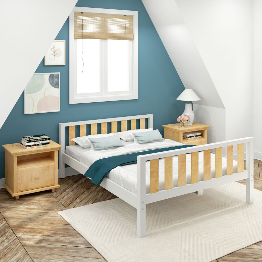 Maxtrix Modern Queen Basic Bed | Low – Kids Bedroom Gallery