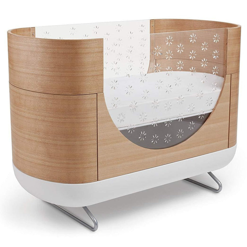 Ubabub Pod 2-in-1 Convertible Crib with Toddler Bed Conversion Kit ...