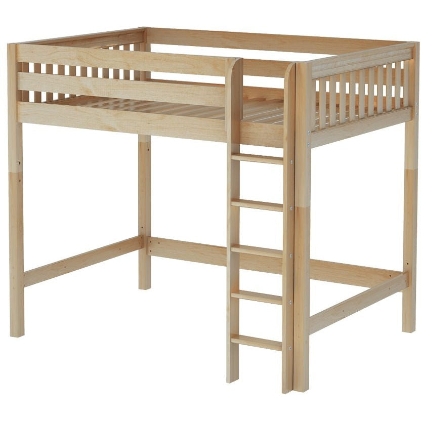 Maxtrix Full High Loft Bed with Ladder – Kids Bedroom Gallery